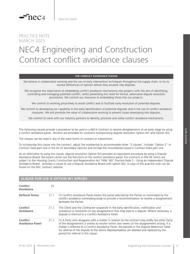 Practice Note Conflict Avoidance March 2025 | PDF | Justice | Crime ...