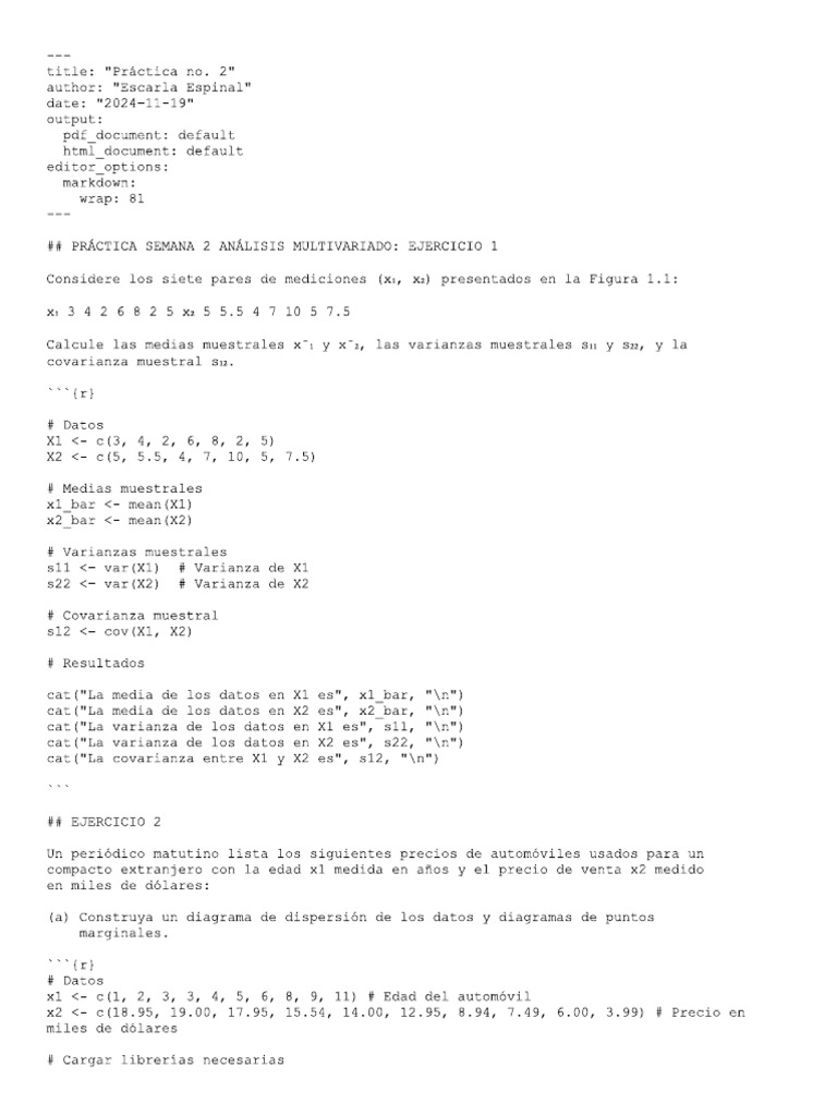 Practica 2.tex | PDF