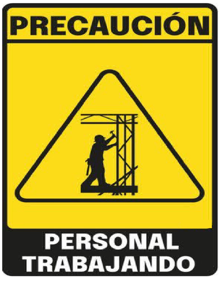 Precausión Personal Trabajando | PDF