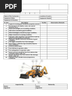 Daily Pre-Start Safety Checklist | PDF | Personal Protective Equipment ...