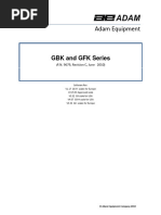 Adam Equipment Scale User Manual | PDF | Pound (Mass) | Weight