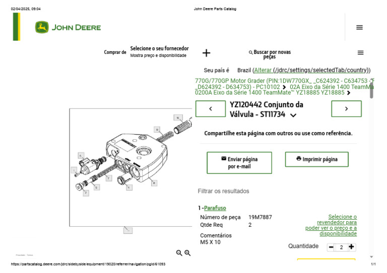 770G - Valvula, Conjunto | PDF