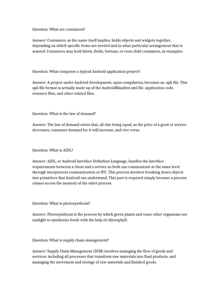 Key Concepts in Android Development | PDF