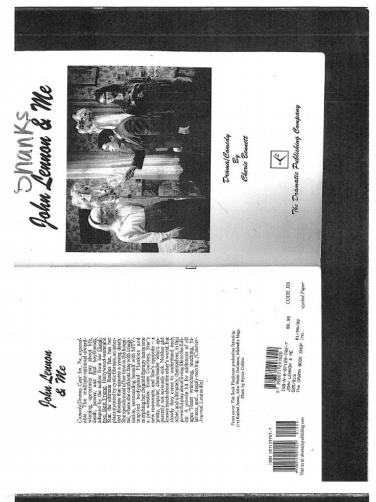 Edited Full John Lennon and Me Script | PDF