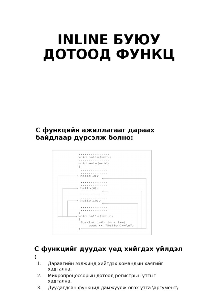 01.03 Inline Function | PDF