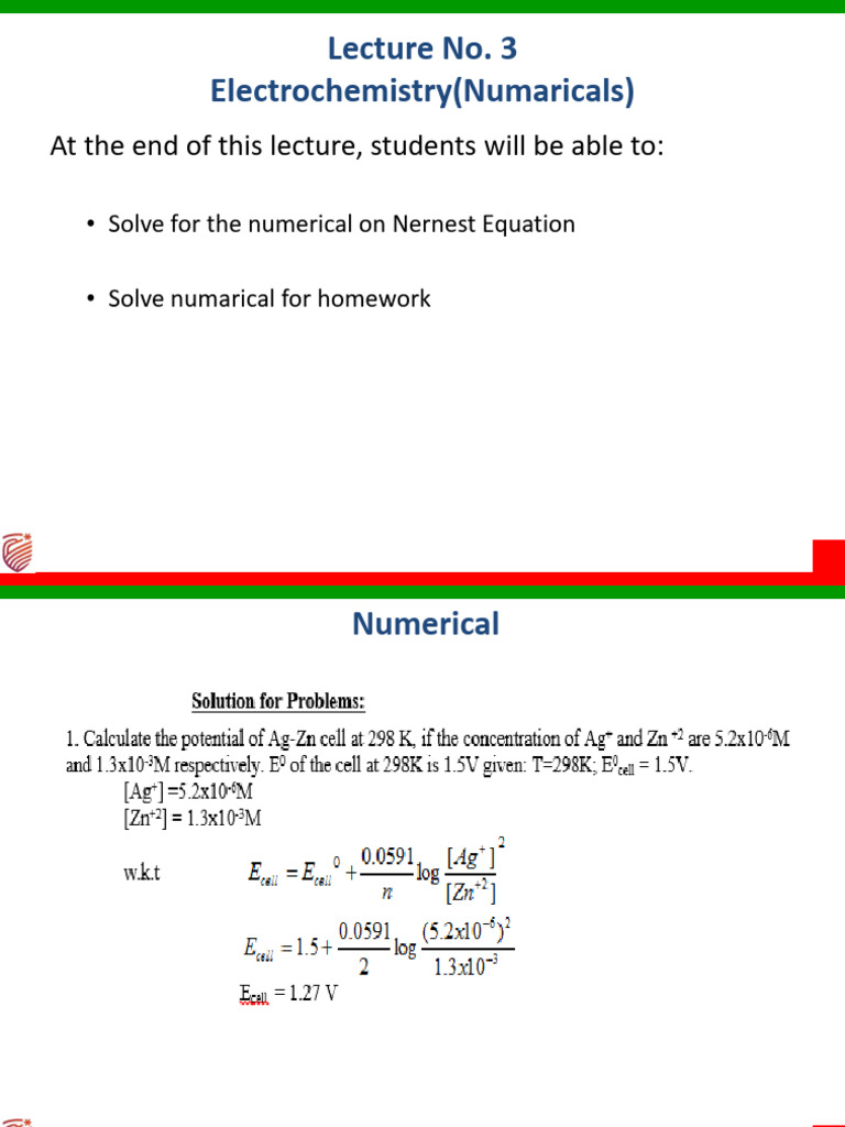 CYF102A 3 Elctro Numerical | PDF