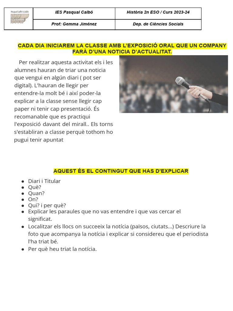 Noticia | PDF