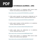 Inducción a UMG-Canvas: Servicios y Módulos | PDF