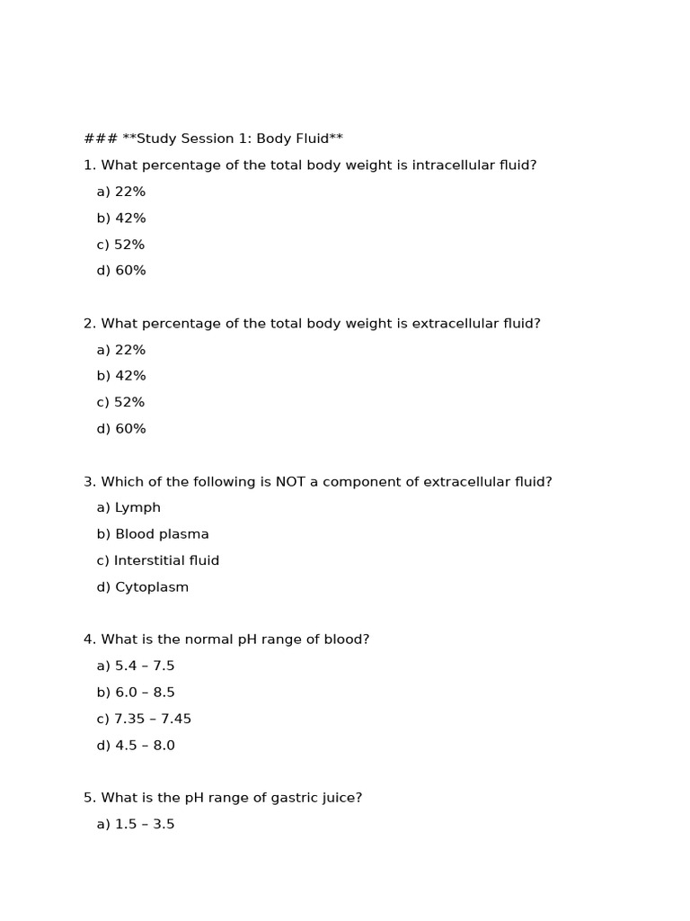 PIO 205 sample questions | PDF | Heart Valve | Heart