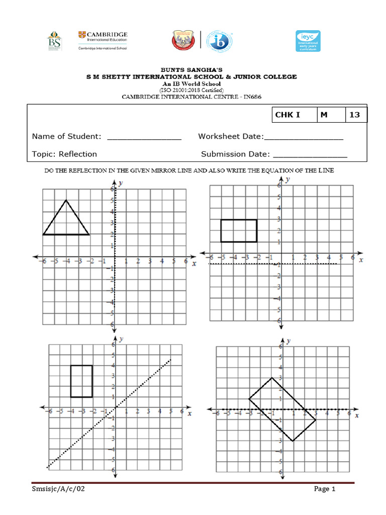 25-Reflection and Rotation | PDF