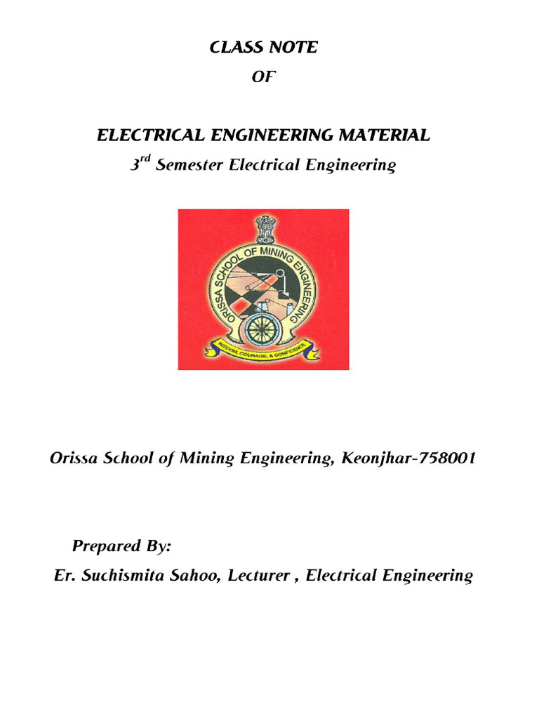 5.electrical Engineering Material | PDF
