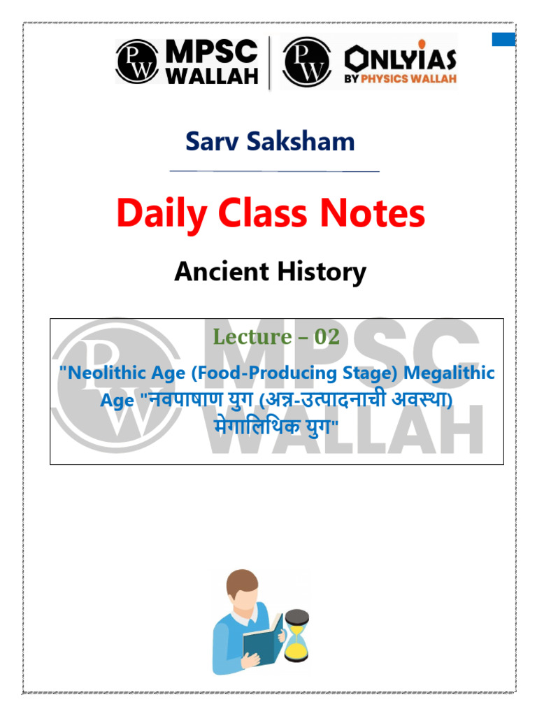 Neolithic and Megalithic Age Overview | PDF | Paleolithic | Neolithic
