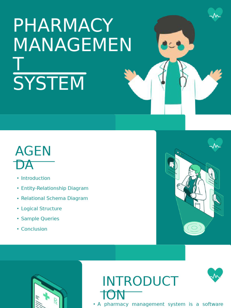 Pharmacy Management System | PDF | Relational Database | Databases
