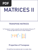 Adjoint of A Matrix - 2x2, 3x3, Formula, Properties - Adjugate | PDF ...