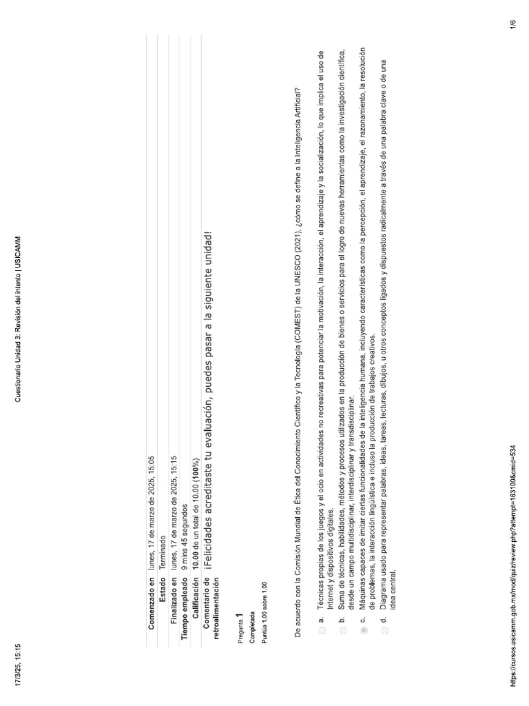 Examen 3 Manejo y Dominio Del Lenguaje | PDF