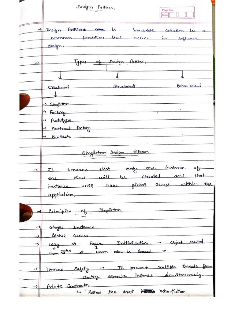 Singleton Design Pattern | PDF