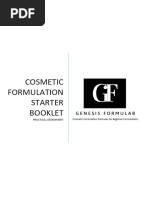 LECIGEL - Formulations Guidelines v1.0 | PDF