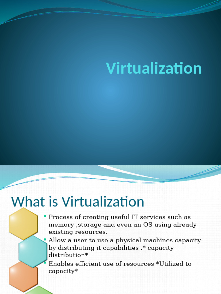 Unit II Virtulisation | PDF | Virtualization | Virtual Machine