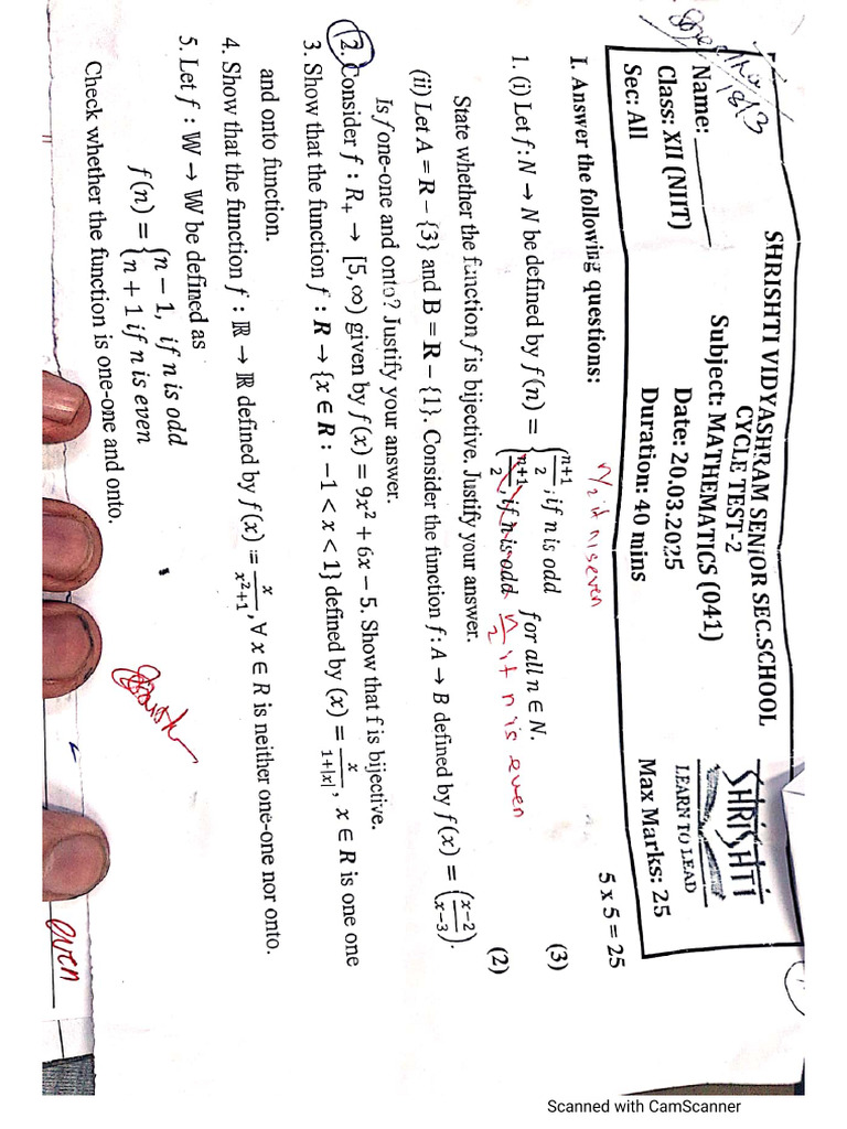 Maths CT2 AK | PDF