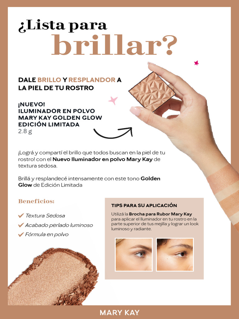 Tarjeton - Iluminador para El Rostro Golden Glow | PDF