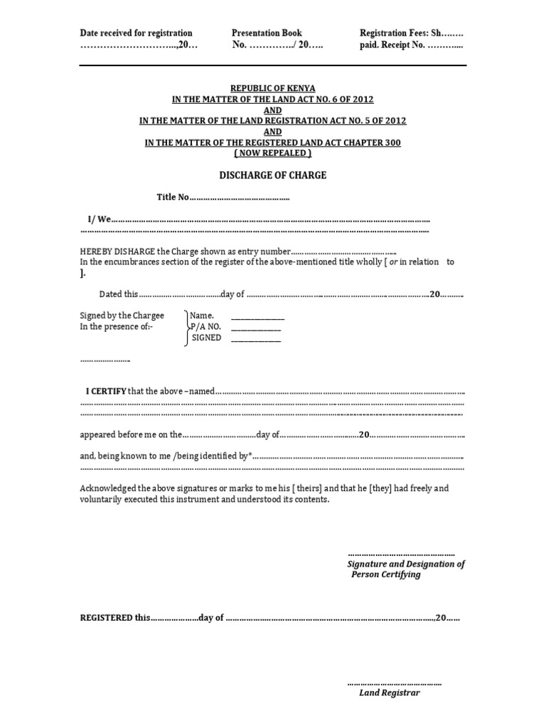 Discharge of Charge | PDF