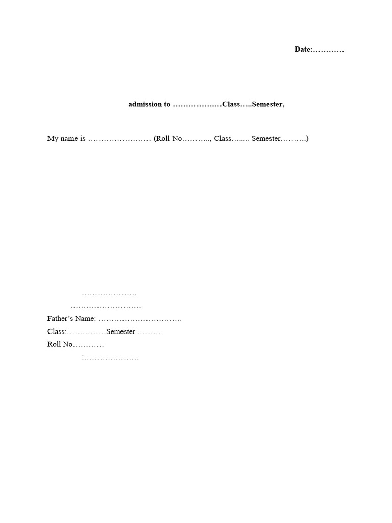 Student-Application-For-Short Attendance | PDF