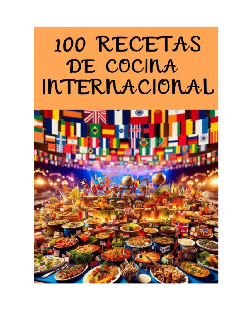 Recetas Internacionales Fáciles y Rápidas | PDF | Cocinando | Cilantro