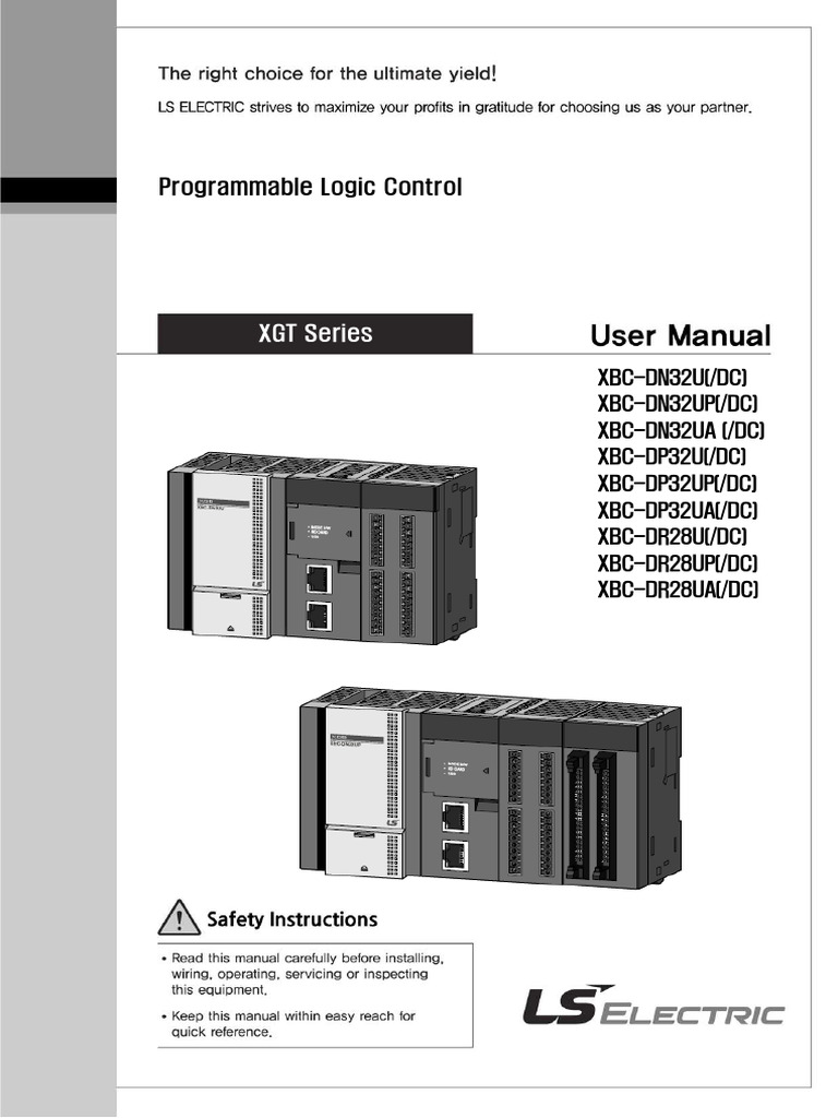 XBC Dn32u (DC) | PDF | Programmable Logic Controller | Input/Output