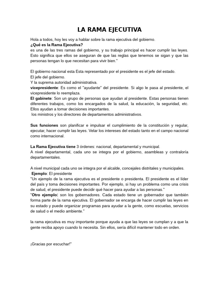 Juan La Rama Ejecutiva | PDF