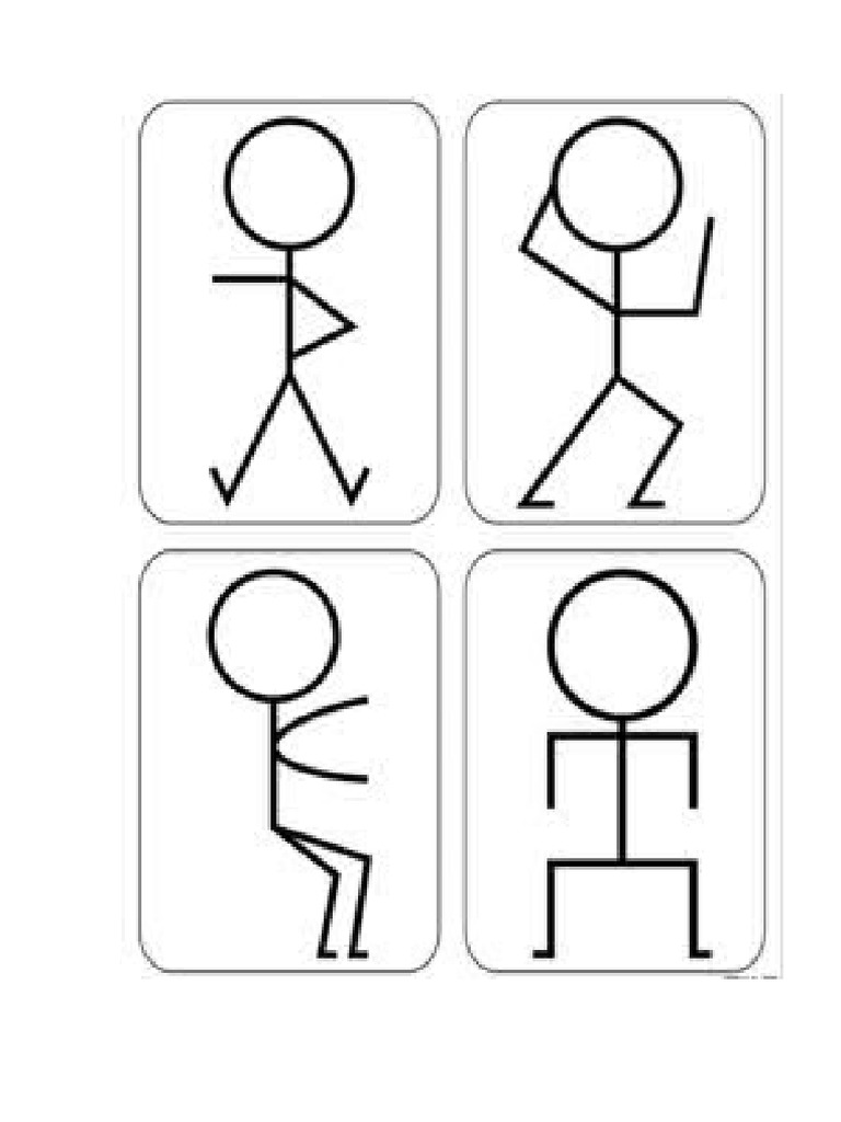 Bonecos de Palitos | PDF