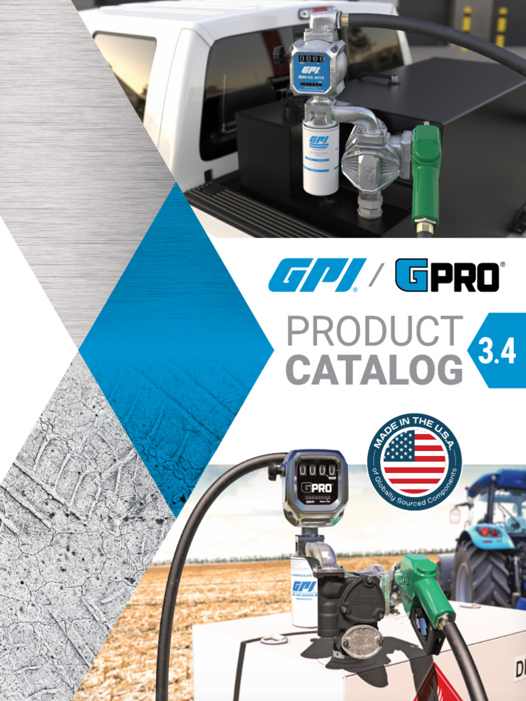 GPI Fuel Transfer Pumps Overview | PDF | Pump | Flow Measurement