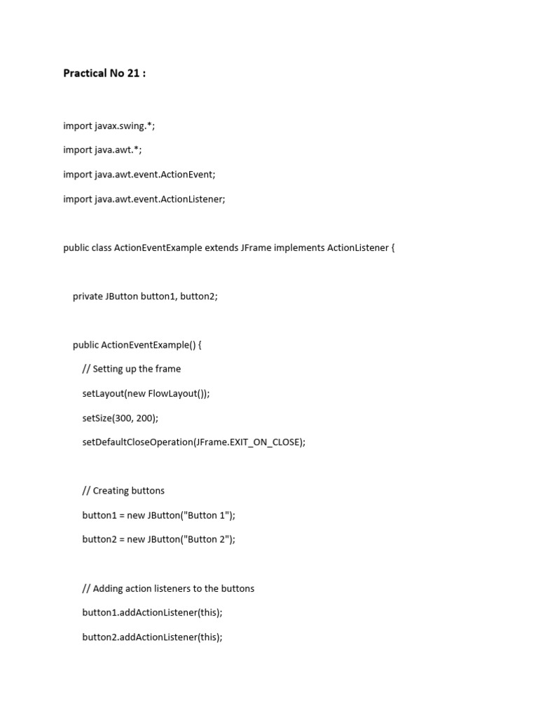 21 ActionEvent | PDF