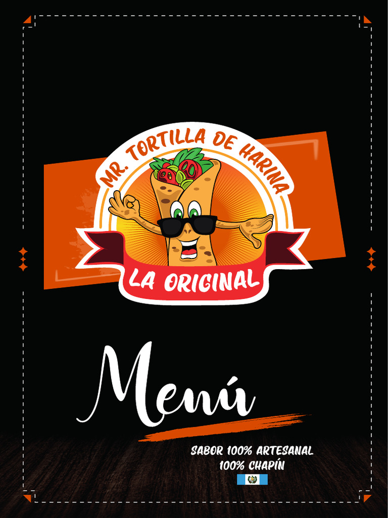 Menú de Mr. Tortilla de Harina | PDF | Cocina norteamericana | Cocina ...