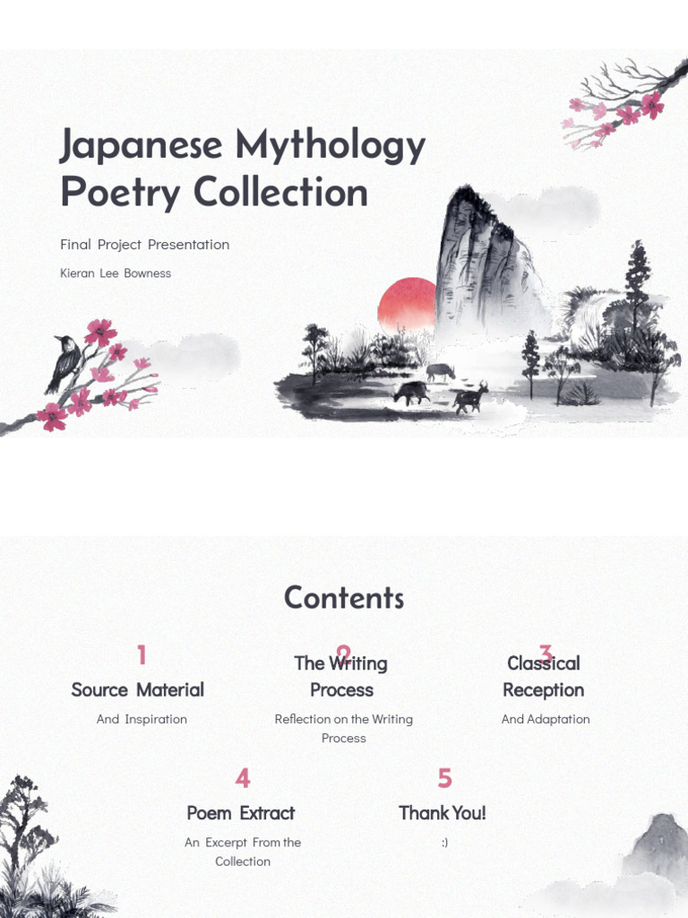 Japanese Mythology Poetry Collection - Kieran Lee Bowness | PDF ...