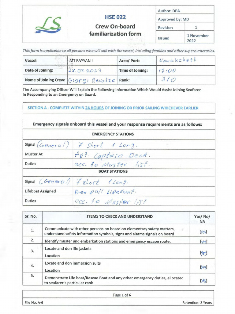 3RD Off Familiarization Giorgi Devadze 3RD Off | PDF