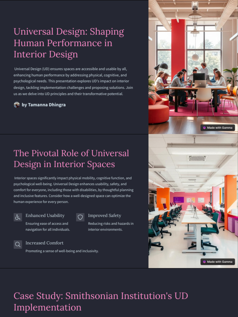 Universal Design in Interior Spaces | PDF | Accessibility