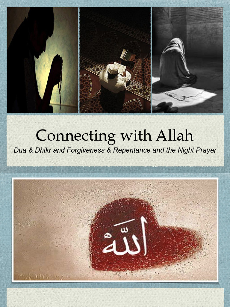 02 Dua & Dhikr and Forgiveness & Repentance and The Night Prayer | PDF ...