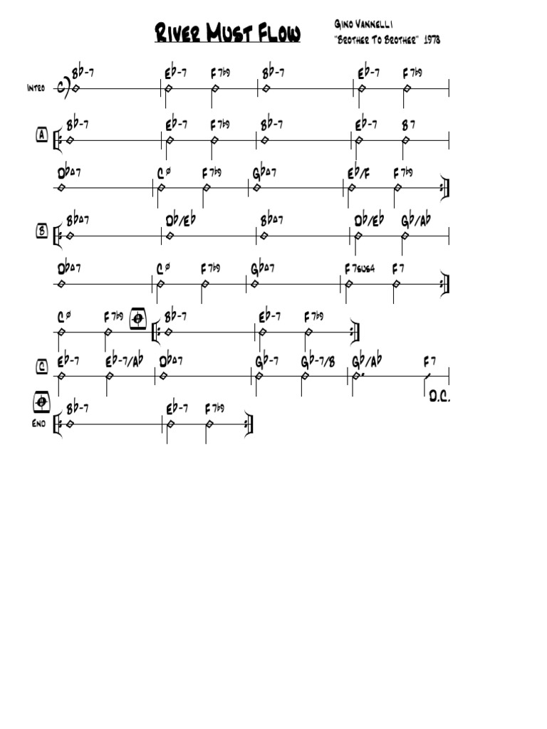 006 River Must Flow Chord | PDF | Albums | Universal Music Group