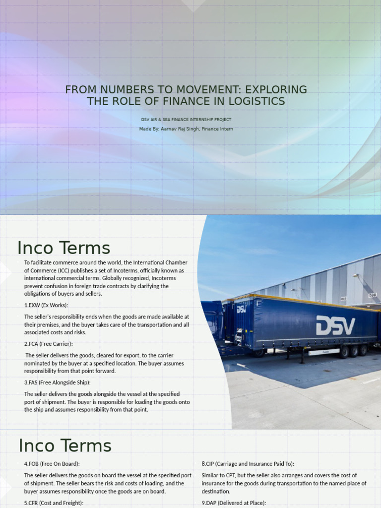 Finance's Impact on Logistics Operations | PDF | Debits And Credits ...