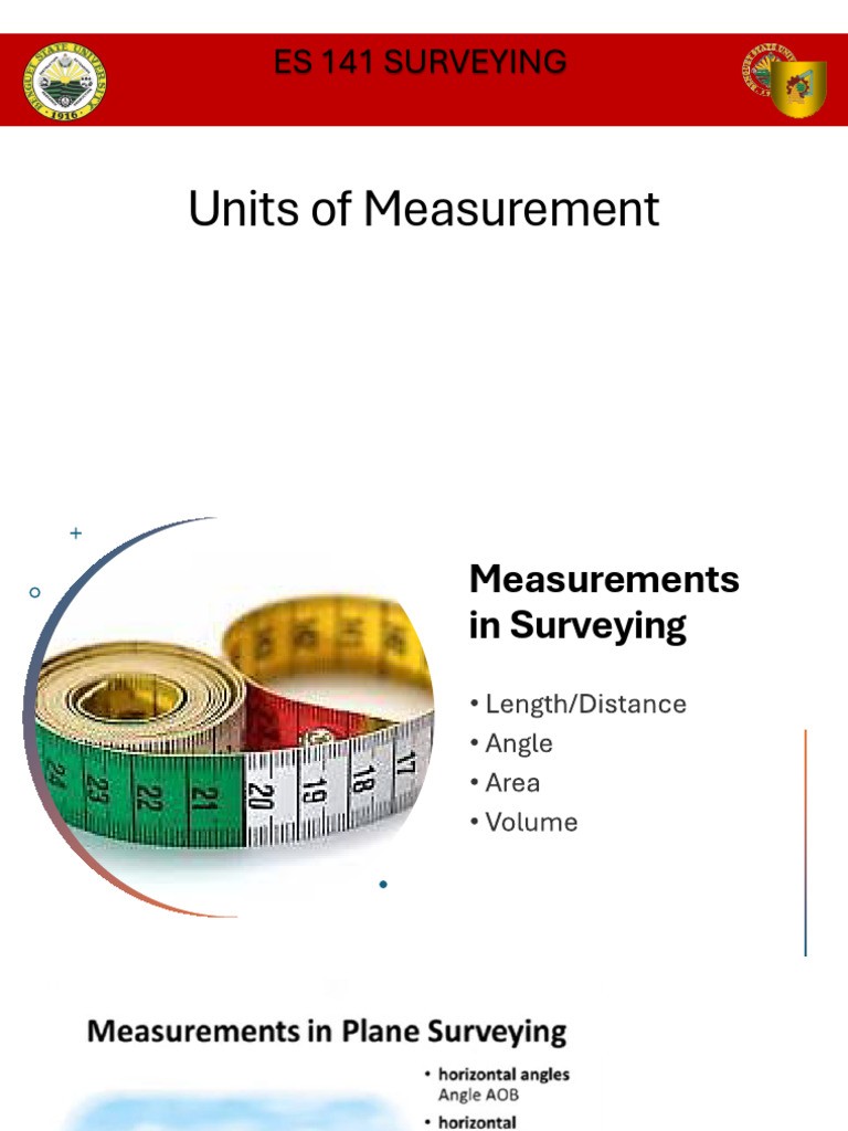 Units of Measurement | PDF
