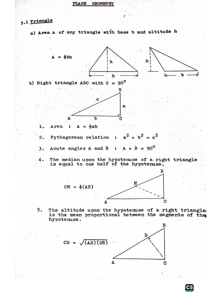Plane Geo | PDF