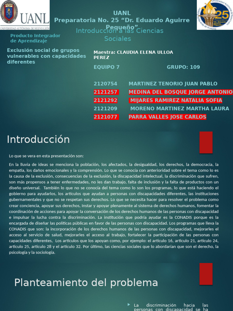 PIA_INTCS_EQ7_109 | PDF | Invalidez | Conocimiento