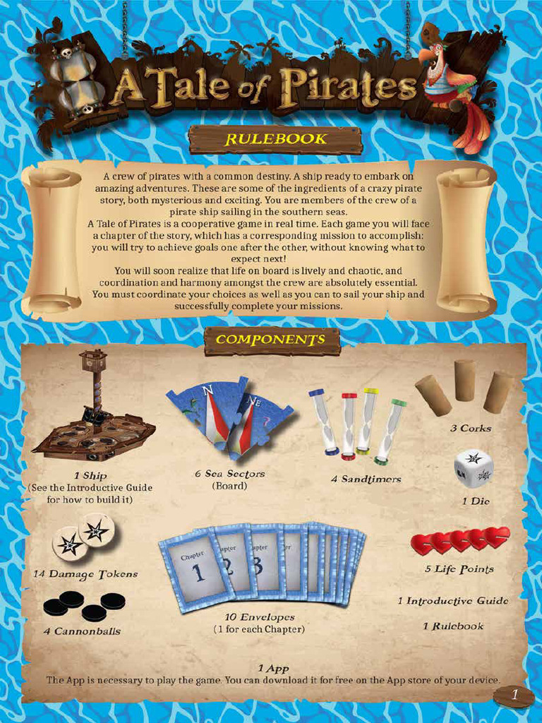 A Tale of Pirates English Rules | PDF