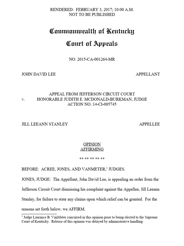 Louisville Malicious Prosecution Case | PDF | Complaint | Malicious ...