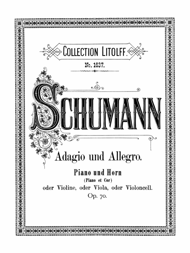 Schumann Piano | PDF