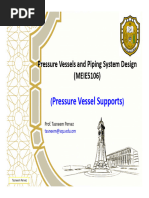 Types of Industrial Vessel Supports | PDF | Welding | Construction
