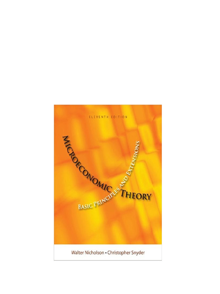 (eBook PDF) Microeconomic Theory Basic Principles Extensions ...