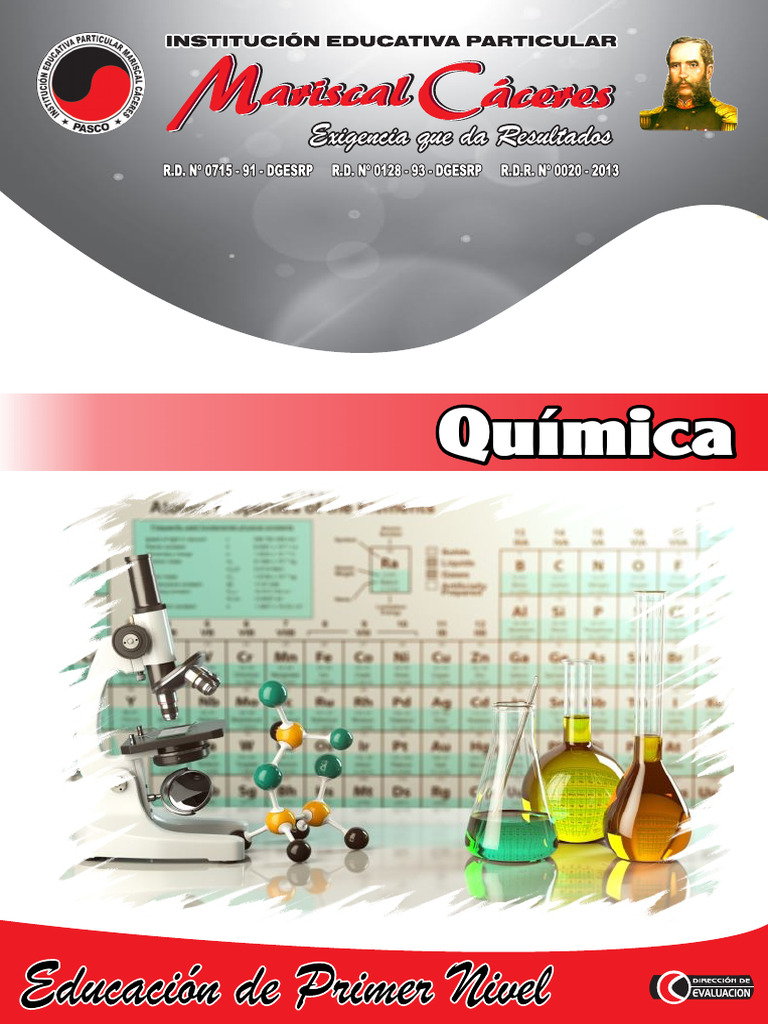 06_2DO QUIM | PDF | Átomos | Importar