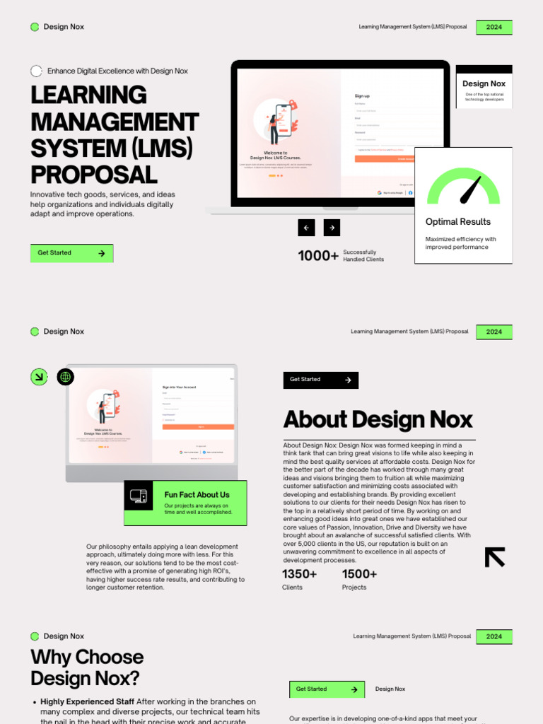 Learning Management System (LMS) Proposal | PDF | Educational Technology | Computing