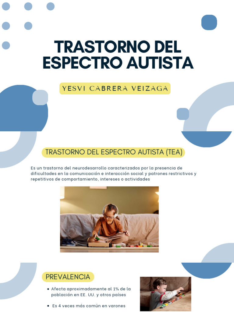 Trastorno del Espectro Autista: Guía Completa | PDF | Autismo ...